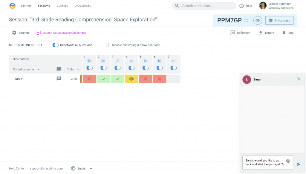 How to Use Social-Emotional Learning Data in the Classroom - Classtime